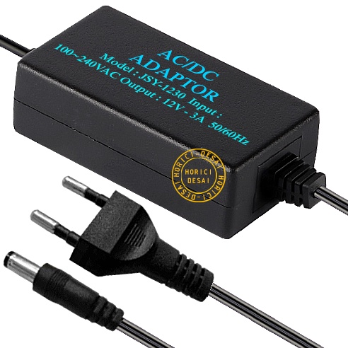 Jual ADAPTOR CCTV / ADAPTOR 12V 3A / ADAPTOR LAMPU / ADAPTOR KIPAS ...