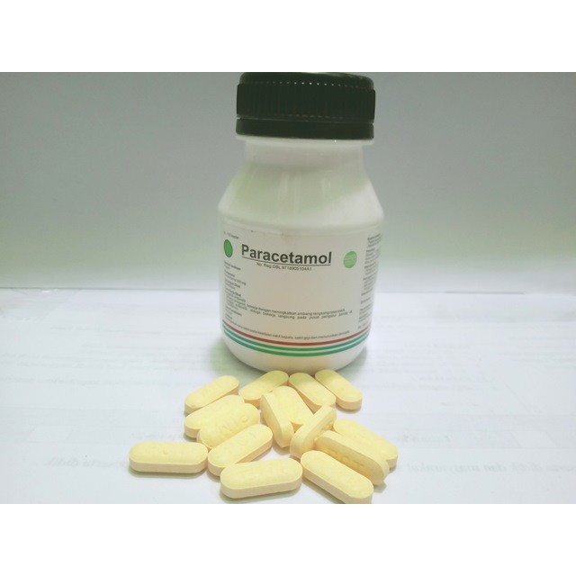 Jual paracetamol tablet isi 100 butir | Shopee Indonesia