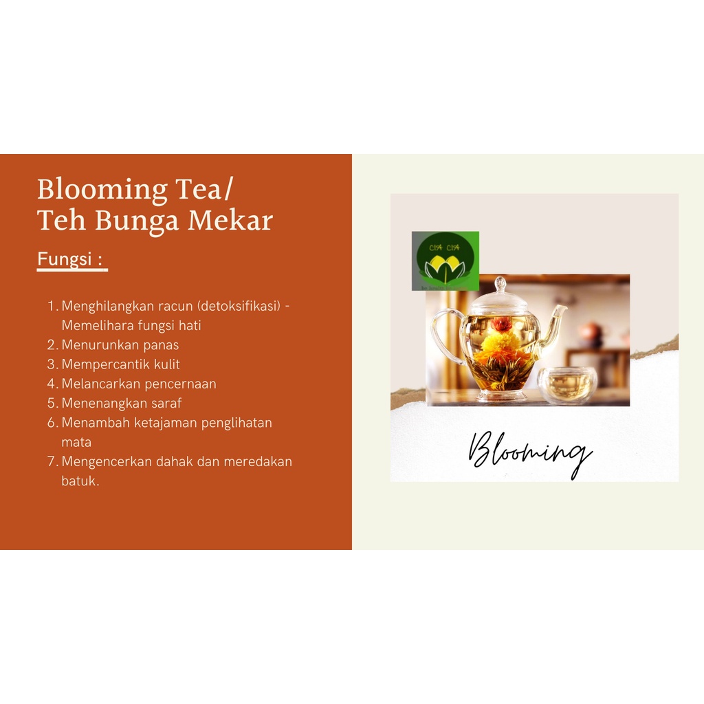 Jual Flower tea/ Teh bunga crysanthemum / teh kembang / teh bunga rose ...