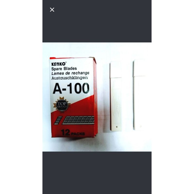 Jual isi cutter A100 kenko. | Shopee Indonesia