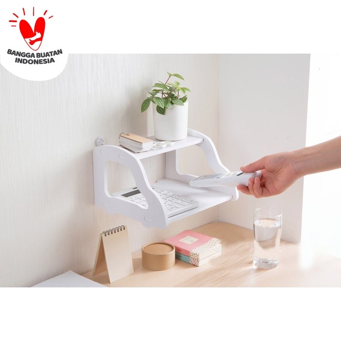 Jual Rak dinding Desktop storage vintage wall Rack Interior wifi ...