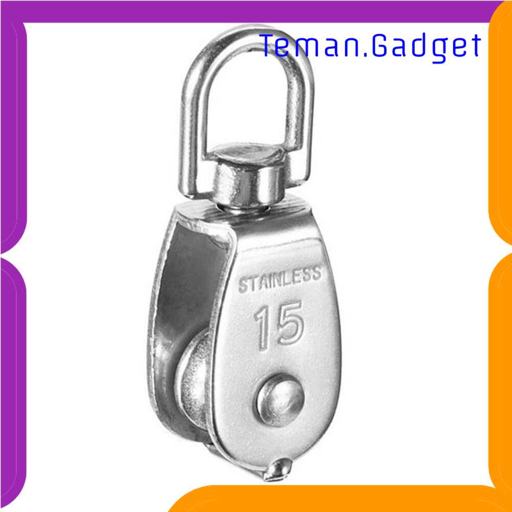 Jual TG-IDA ASOL Katrol Kerekan Mini Serbaguna Swivel Pulley Stainless ...