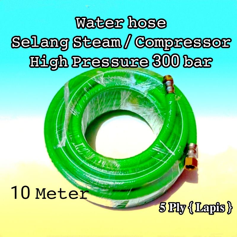 Jual Selang angin kompresor spray hose tekanan tinggi 10 meter Selang ...