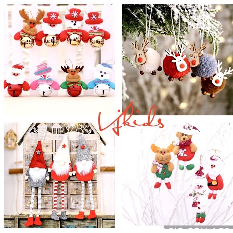 Jual gantungan boneka natal utk hiasan pohon, dekorasi, hiasan hampers ...