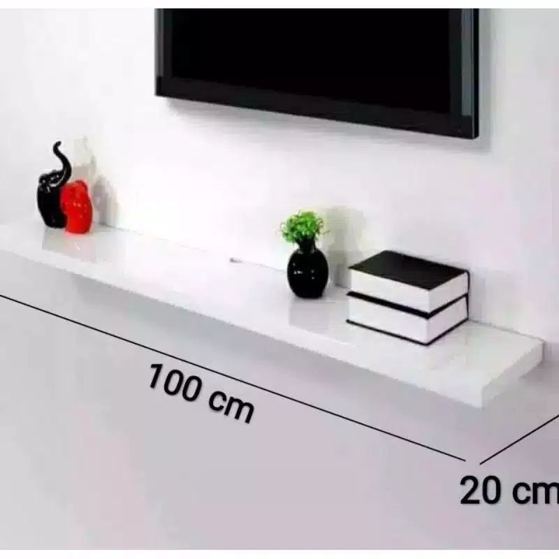 Jual Ambalan Dinding 1pcs Ukuran (panjang 100cm X Lebar 20cm X tinggi ...