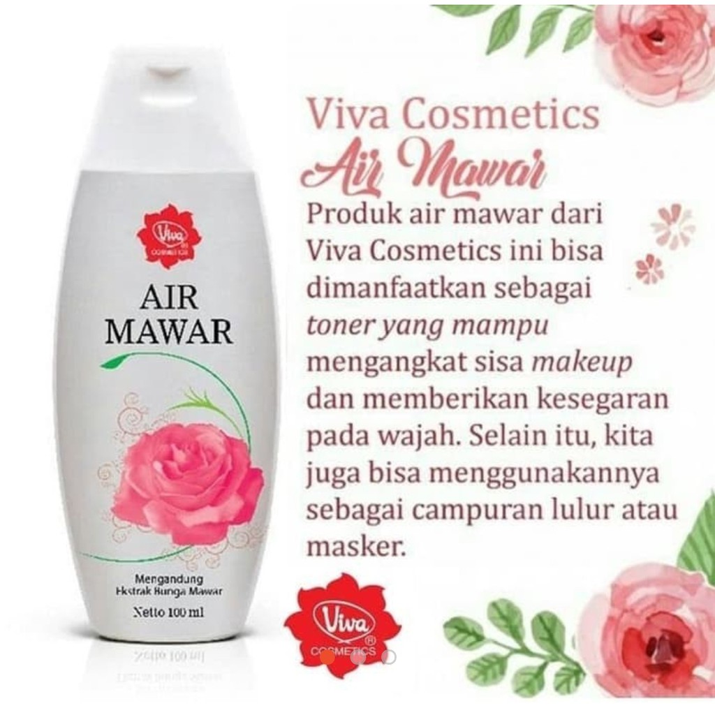 Jual Air Mawar Viva 100 ml | Shopee Indonesia