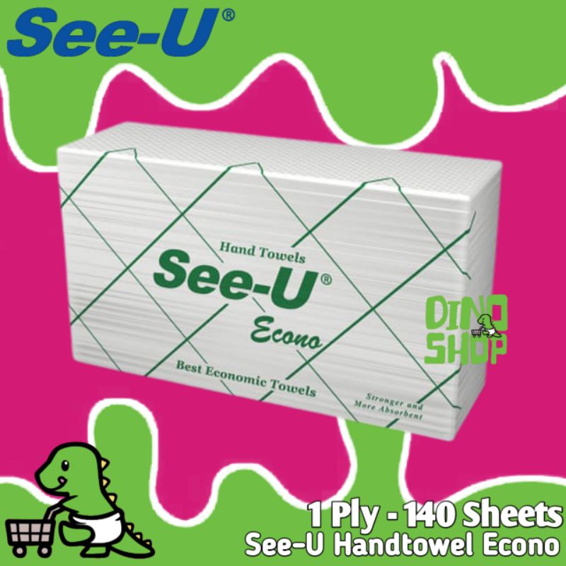 Jual Tissue See-U Handtowel Econo Hijau (Green) | Shopee Indonesia