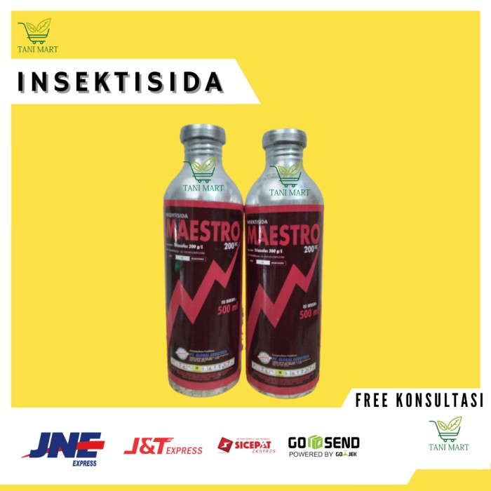 Jual Insektisida Racun Hama Tanaman Pertanian MAESTRO 200EC 500ml ...