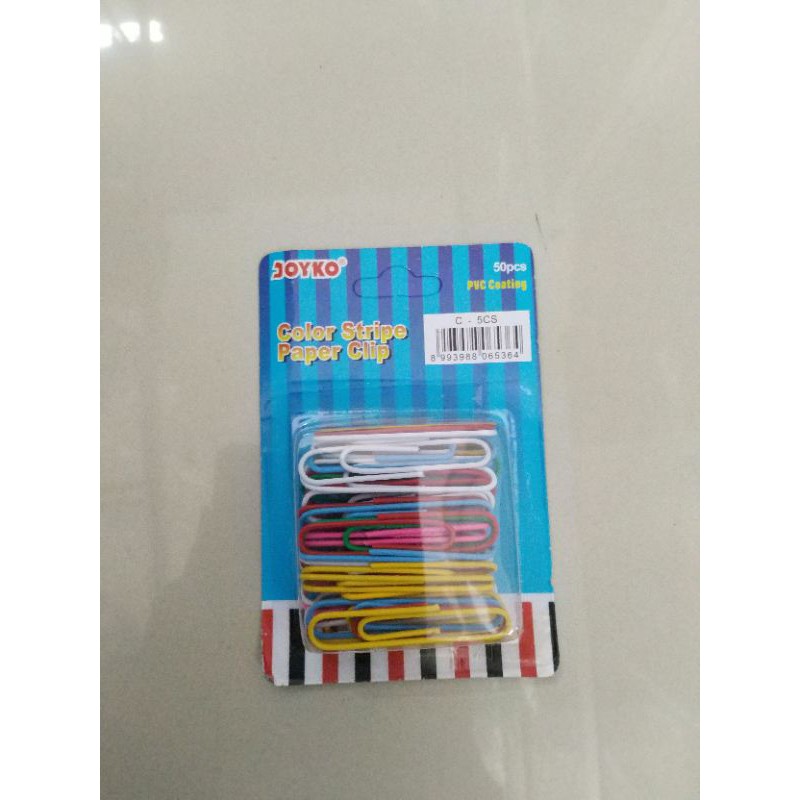 Jual Paper Clip Jumbo warna Joyko C-5CS | Shopee Indonesia