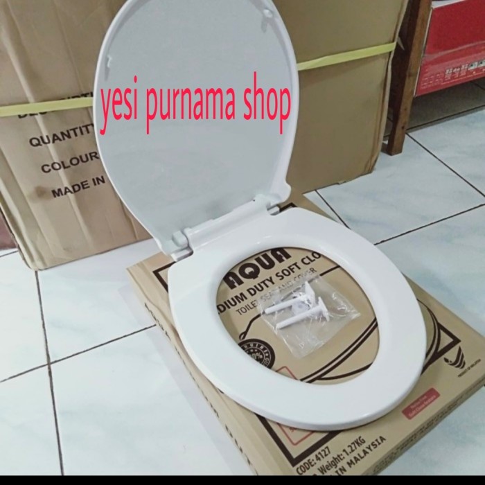 Jual Lagi Hangat Hangatnya Ini Tutup Closet Duduk Soft Close Untuk Toto ...