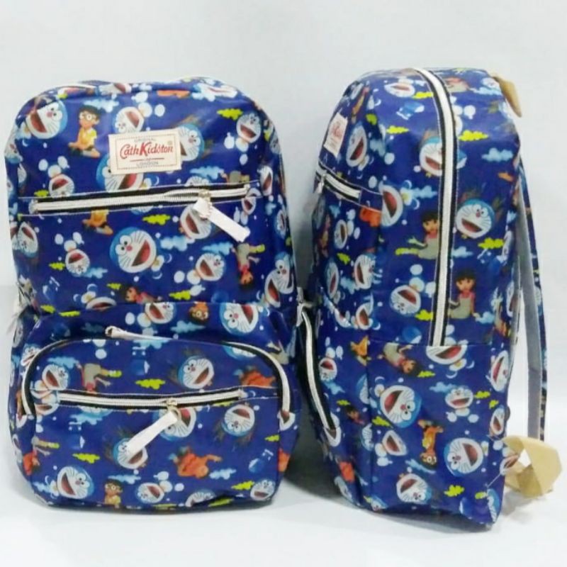 Jual Tas ransel backpack sekolah anak kuliah motif karakter Doraemon ...
