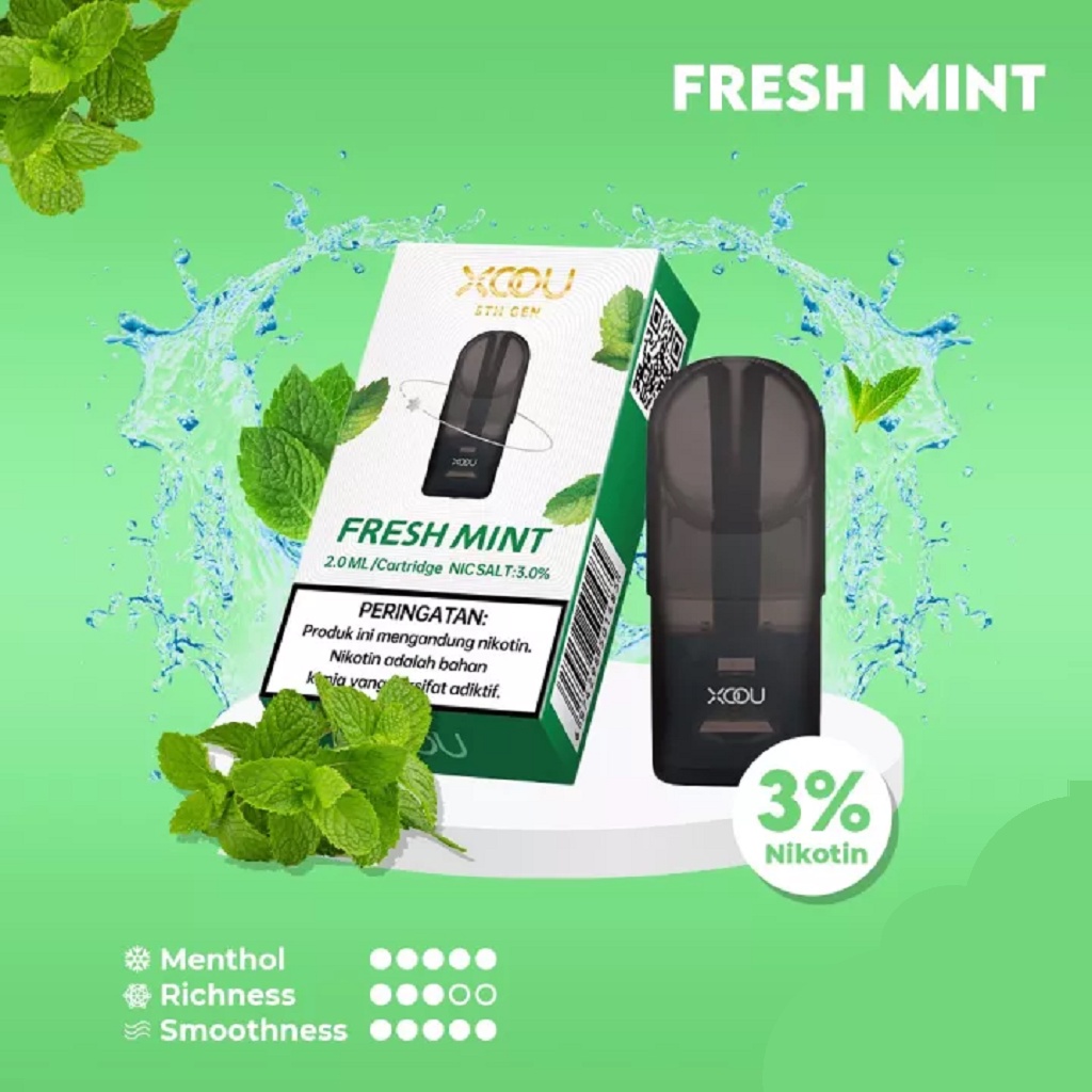 Jual [ Fresh Mint ] [Isi 2] Relx Infinity Essential Pods XOOU RELX ...