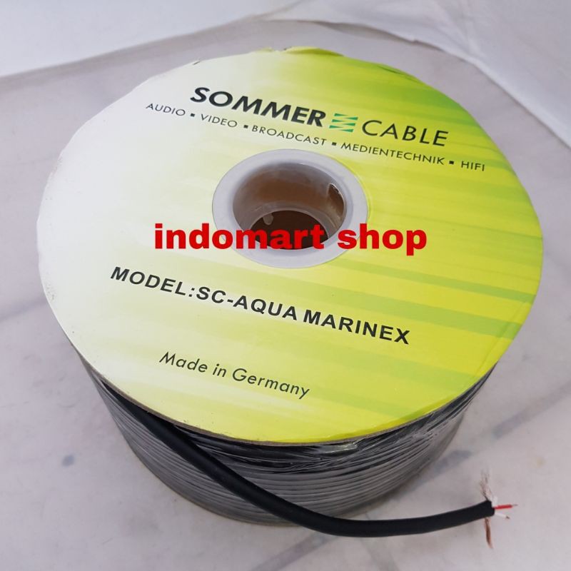 Jual Kabel Mic Audio Profesional Sommer Sc-Aqua 100 Meter | Shopee ...