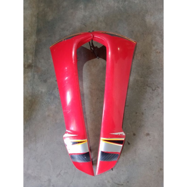 Jual Tb tebeng sayap luar Honda Supra Fit s Fit x merah original ...