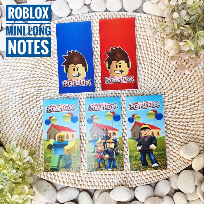 Jual Roblox Long Notes Mini Buku Catatan Tulis Notebook Notepad Hampers ...