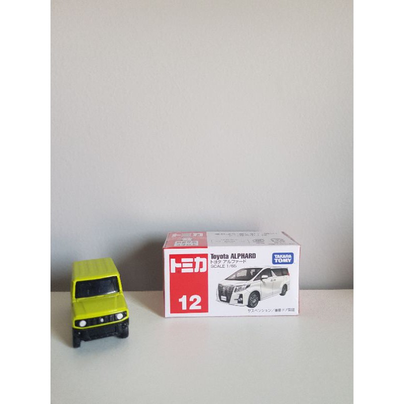 Jual Tomica Toyota Alphard No. 12 Putih White Baru dan original diecast | Shopee Indonesia