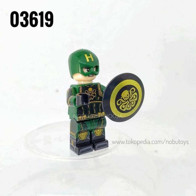 Jual ~^~^~^] BRICK-IN-BAG 03619 HYDRA CAPTAIN AMERICA BLOCK MINIFIGURE ...