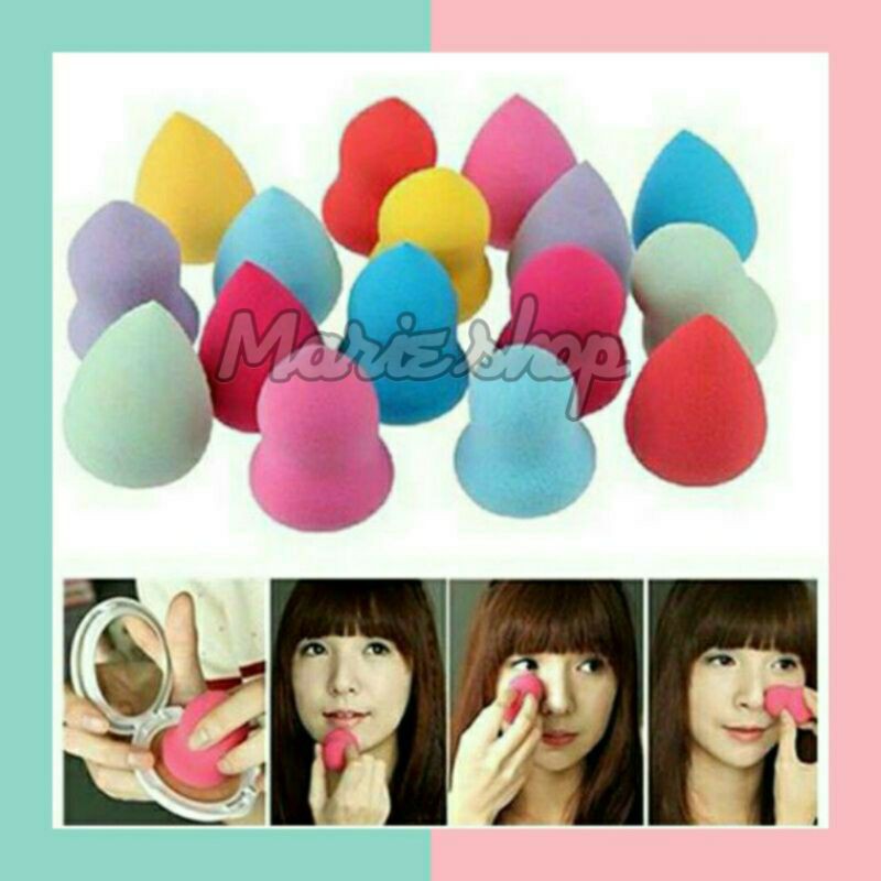 Jual Marie Shop ️ SPONGE BLENDER/SPON MAKE UP/SPONGE MAKE UP/SPONGE ...