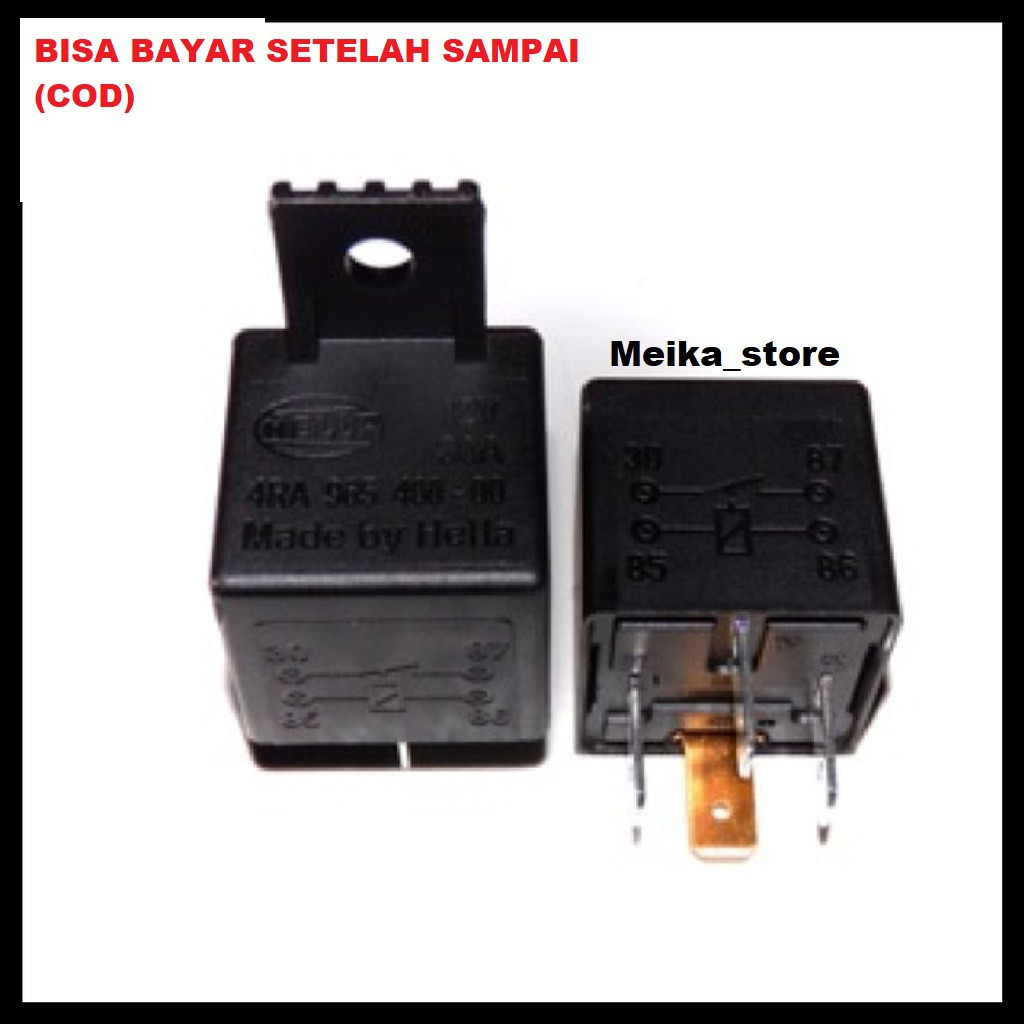 Jual Relay Klakson Keong Riley Rilay Lampu Motor Klakson Mobil 12V ...