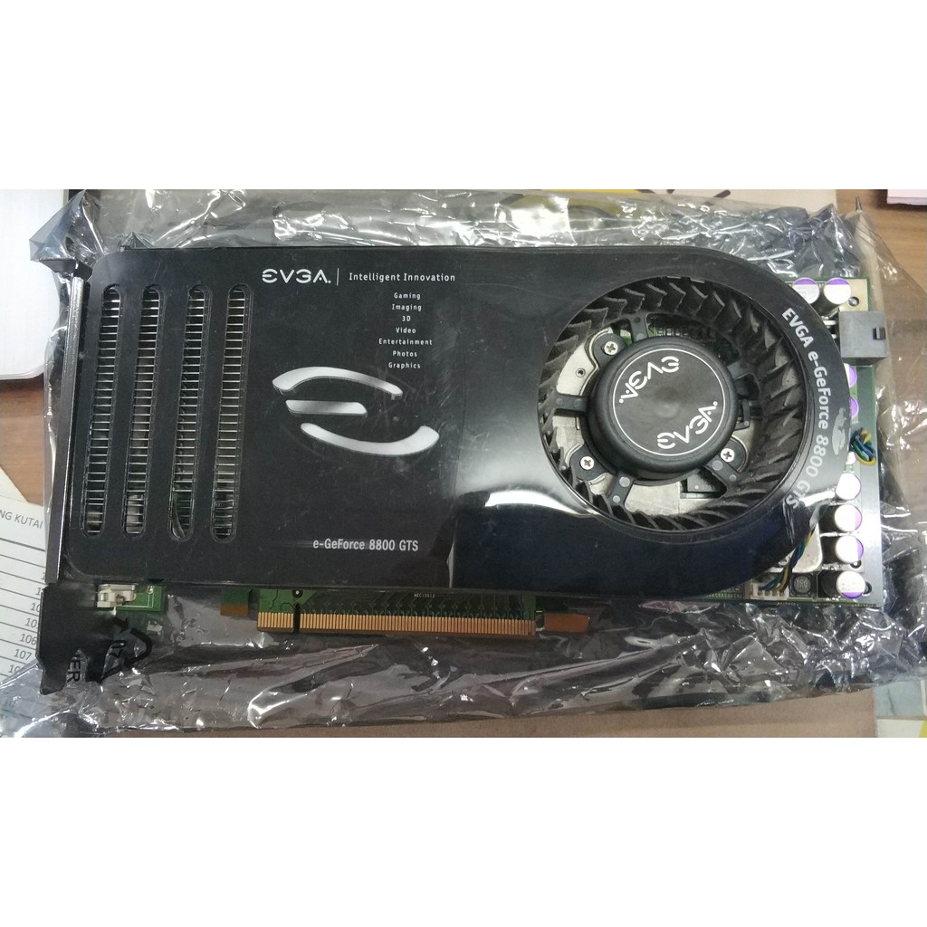Jual vga gpu EVGA nvidia geforce 8800 gts 620mb | Shopee Indonesia