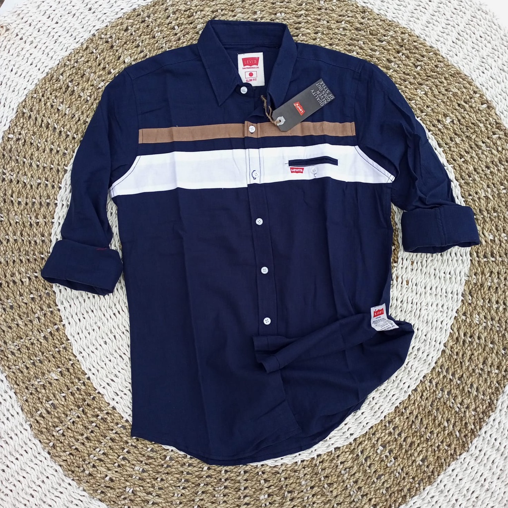 Jual Kemeja Lengan Panjang Pria Quality Premium/KEMEJA LENGAN PANJANG ...