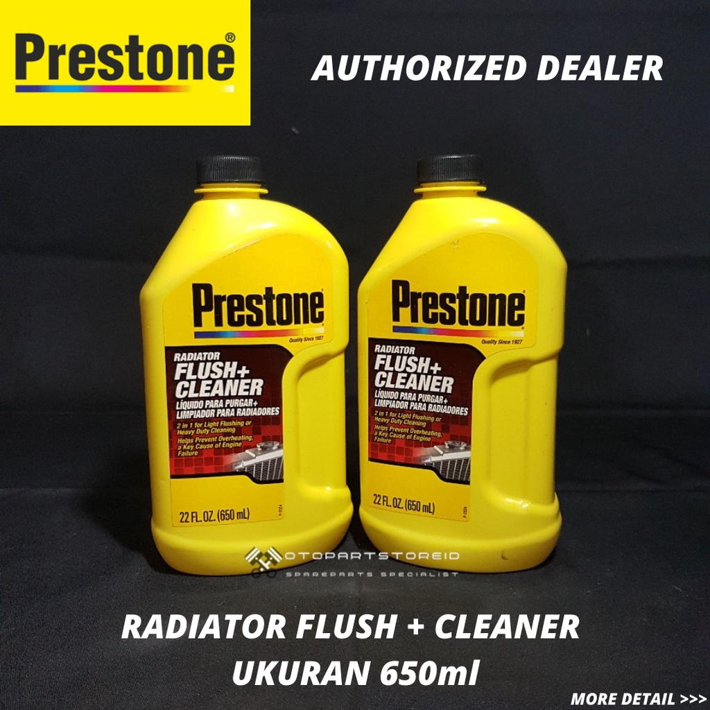 Jual PRESTONE RADIATOR FLUSH + CLEANER 2 IN 1 650ML | Shopee Indonesia