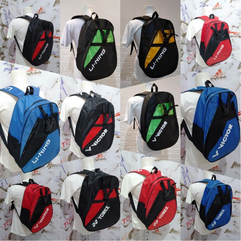 Jual Tas raket tas ransel badminton tas raket bulutangkis tas punggung ...