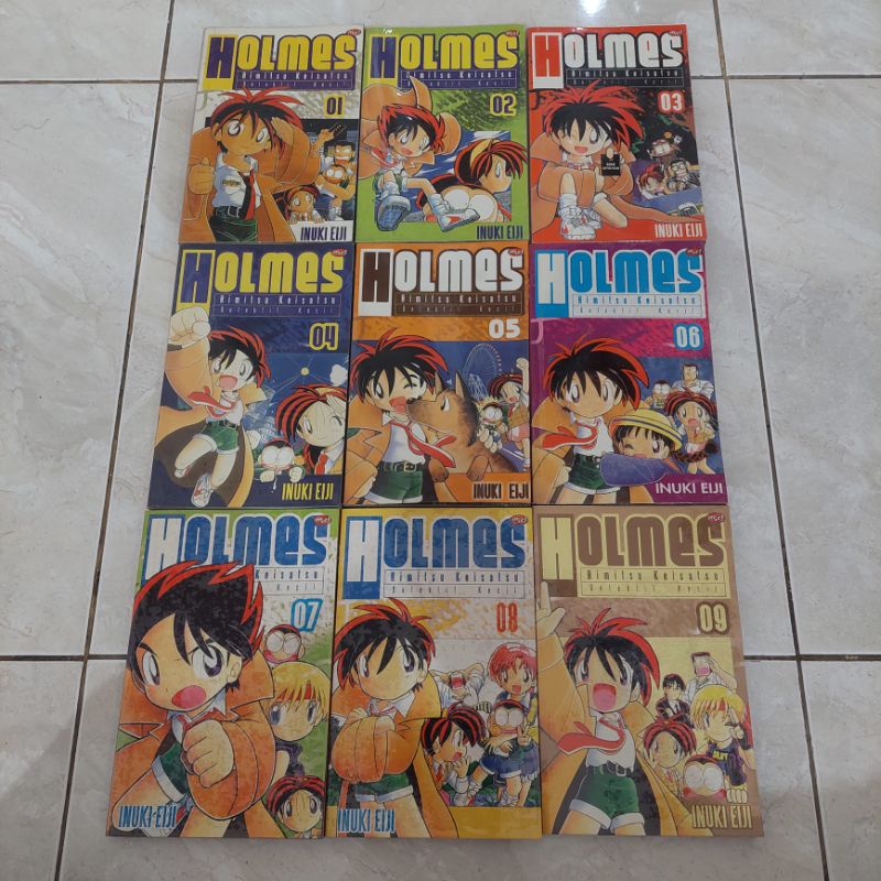 Jual Komik Bekas Himitsu Keisatsu Holmes By Inuki Eiji 1-9 Tamat | Shopee Indonesia