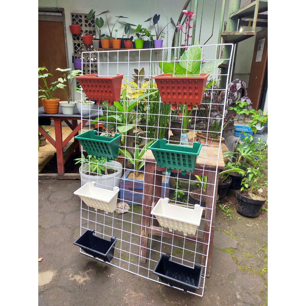Jual Paket Rak dinding tanaman Pot agro | Shopee Indonesia