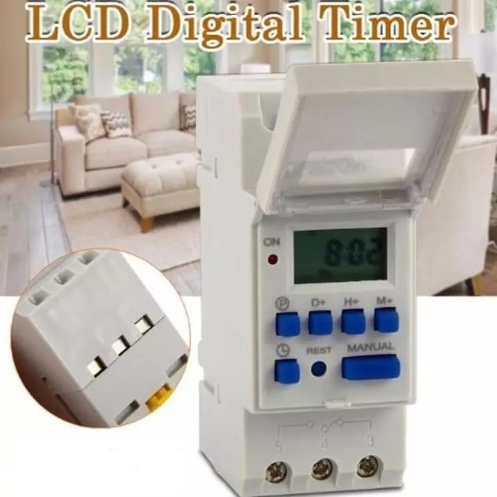 Jual PROMO SALE Power Timer Programmable Time Switch Relay 16A 220V ...