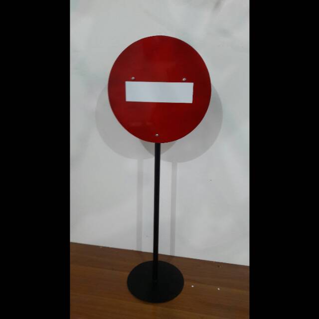 Jual Rambu Sign Tanda Stop Dilarang Masuk | Shopee Indonesia