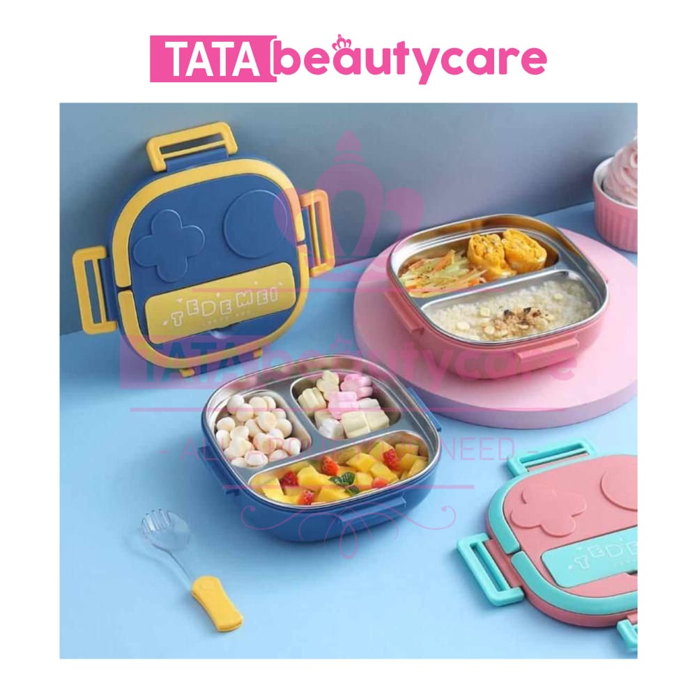 Jual [1200gr] H291 | LUNCH BOX 3 SEKAT STAINLESS / LUNCHBOX 3 SEKAT ...