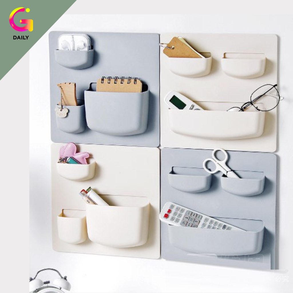 Jual Rak Organizer Dinding Tempel Minimalis dan Serbaguna - Tiga ...