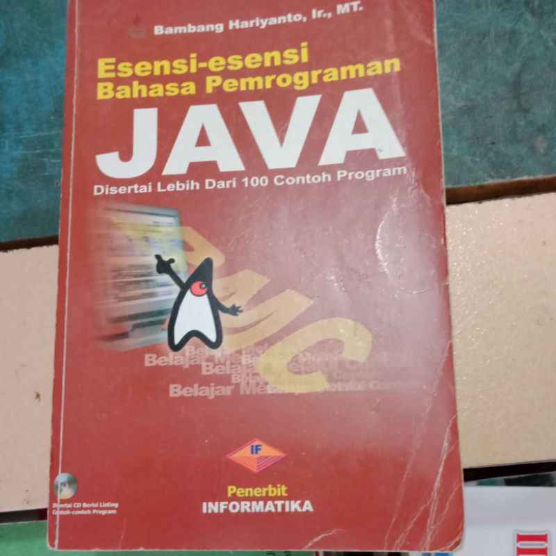 Jual esensi esensi bahasa pemograman Java oleh Bambang Haryanto MT ...