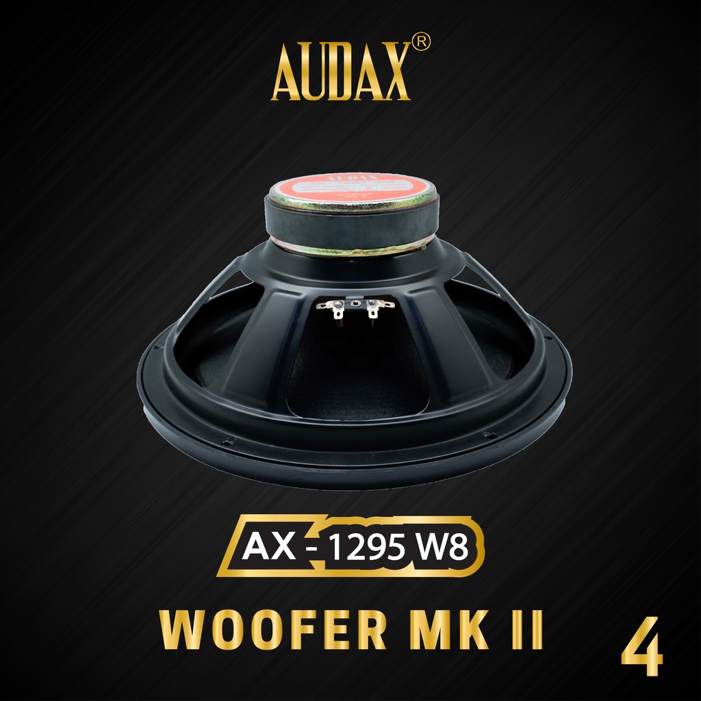 Jual Audax - Speaker Pasif 12" AX-1295 W8 Woofer MK II | Shopee Indonesia