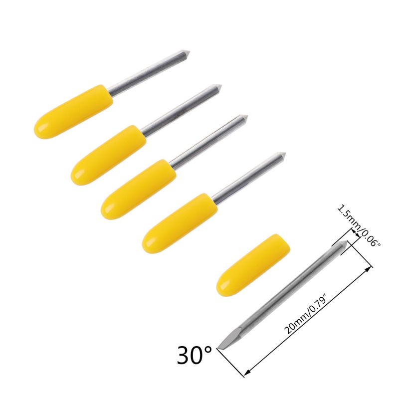 Jual 5pcs Mata Pisau Cutting Sticker Untuk Roland Jinka Teneth Rhinotec Redsail Copam Harizo 30 ...