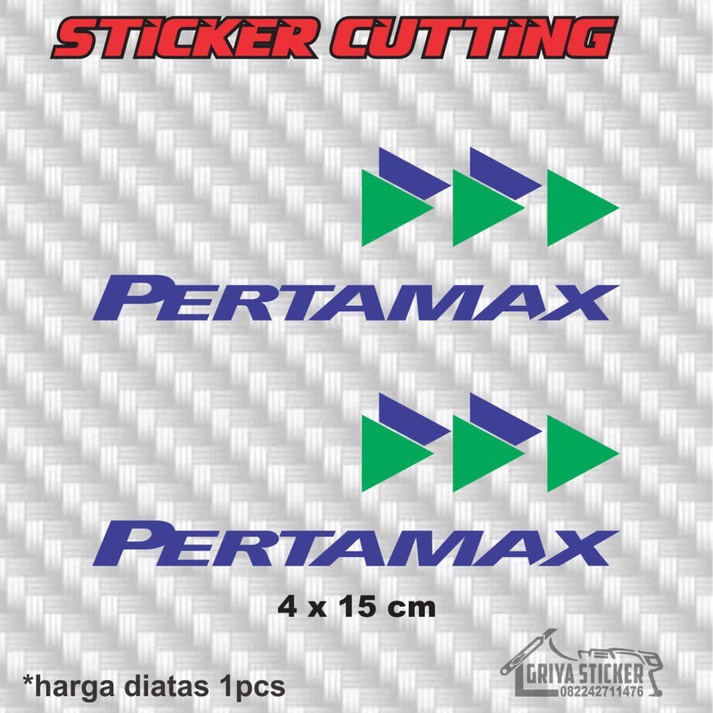 Jual Sticker cutting - stiker pertamax pertamina stiker motor | Shopee ...
