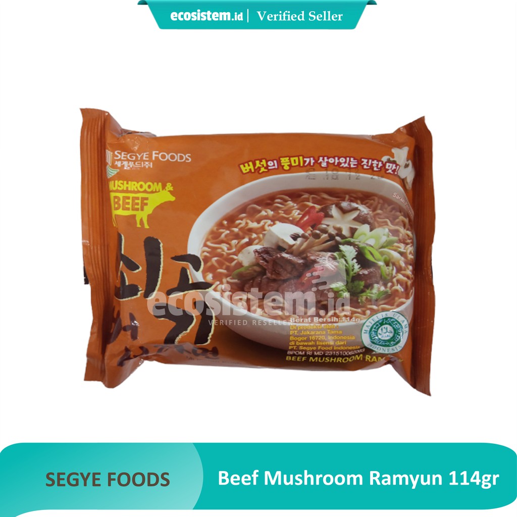 Jual Mie Korea Beef Mushroom Ramyun | Shopee Indonesia