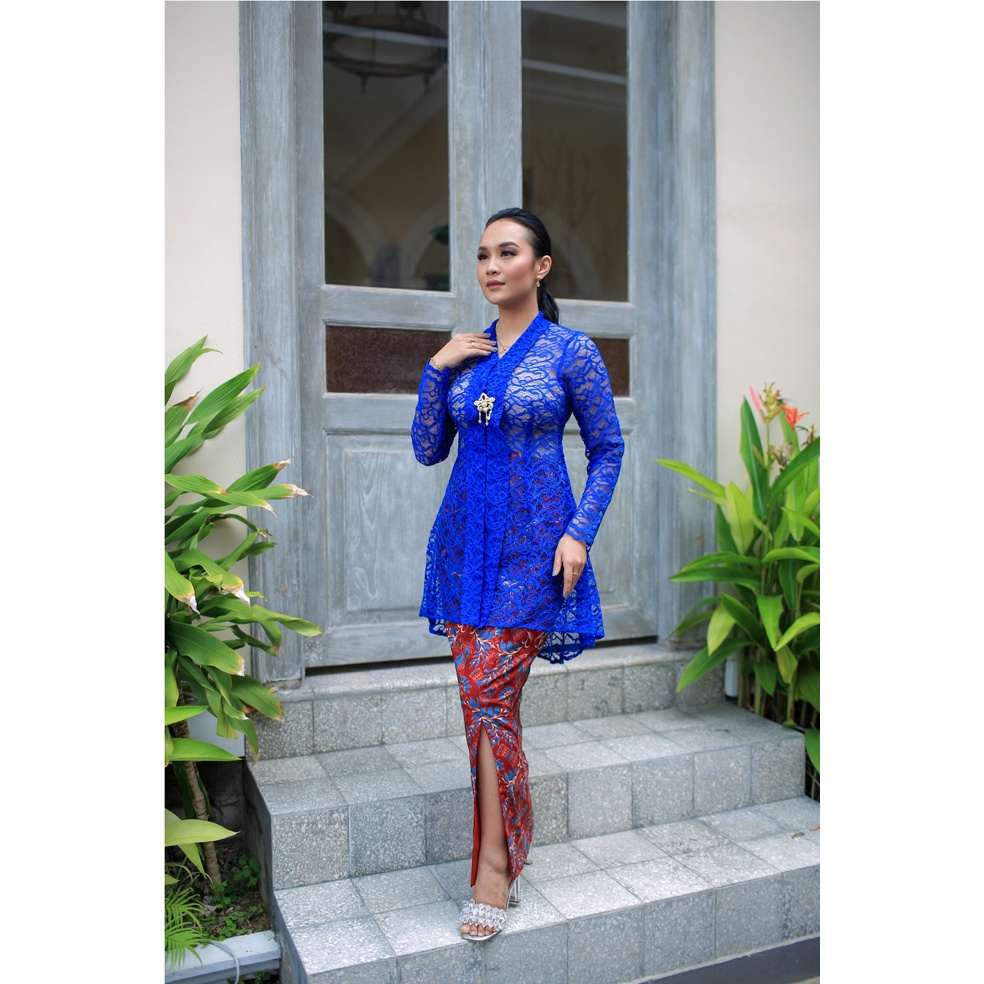 Jual Arcobaleno Rok Batik Panjang Model Rok Pramugari Belah Samping ...