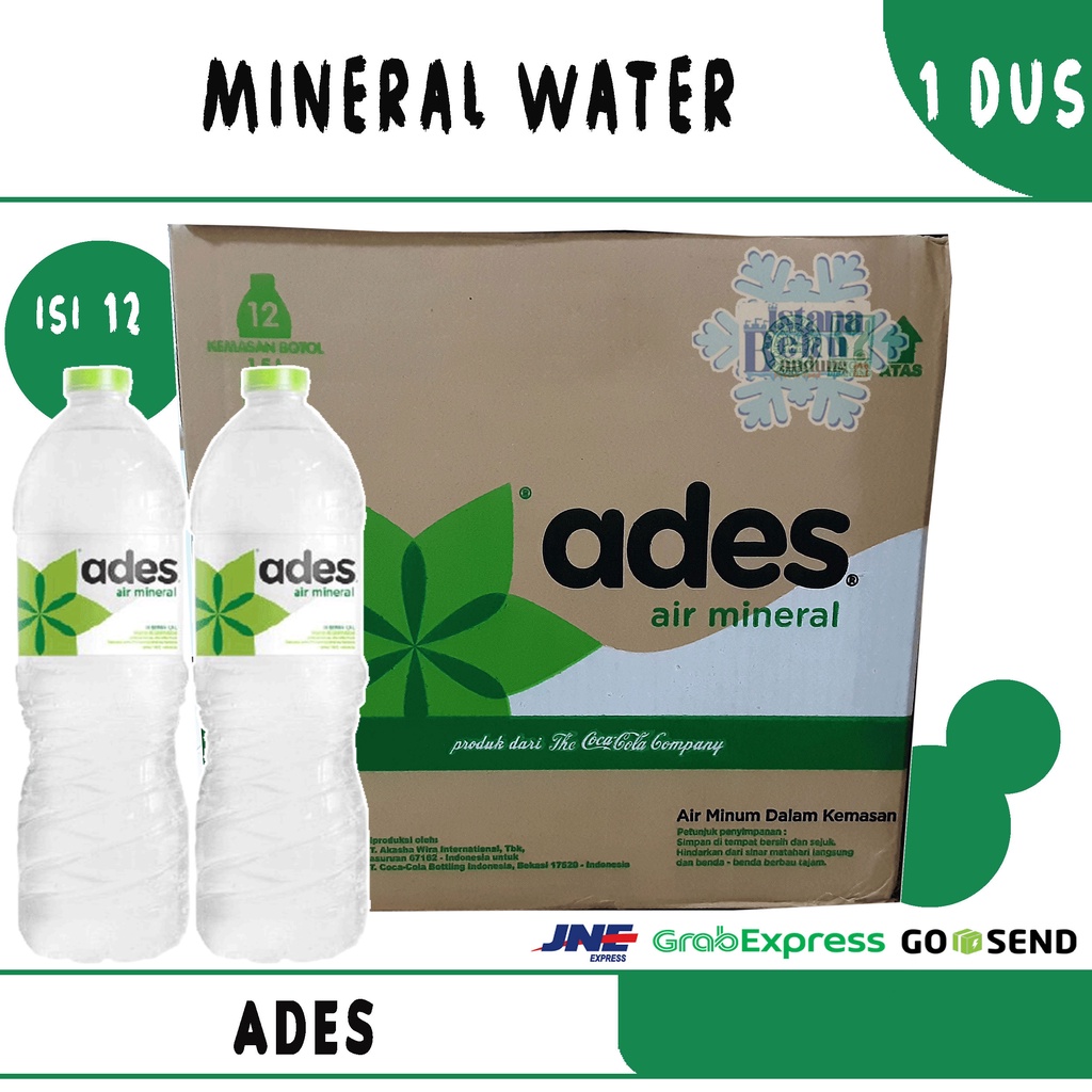Jual Ades Botol 1500ml (1 Karton) | Shopee Indonesia