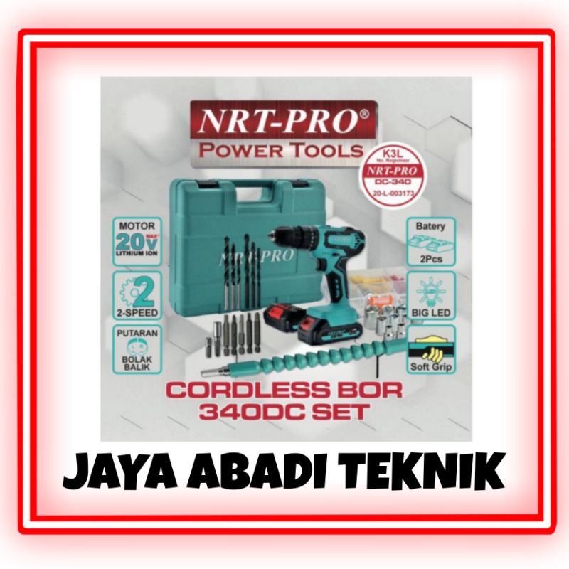 Jual MESIN BOR BATERAI BETON DAN KAYU VERSI TERBARU NRT Pro Original ...