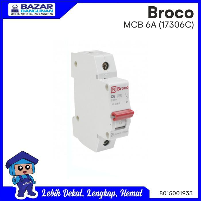 Jual Broco - Mcb / Stopper 6 A / 6A 17306 C / 17306C | Shopee Indonesia