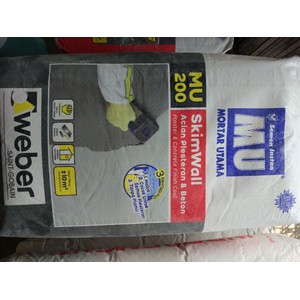 Jual MU-200 SKIMWALL / MORTAR UTAMA / SEMEN ACI & PLESTER 20 KG V/ GO ...