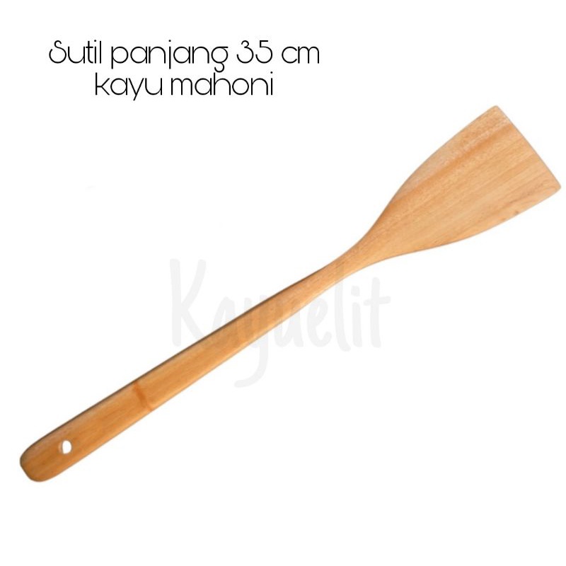 Jual Spatula kayu / sutil kayu / peralatan memasak | Shopee Indonesia