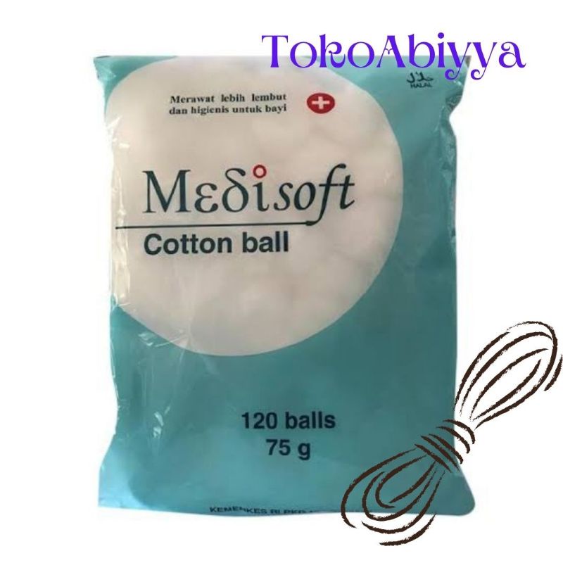 Jual Cotton Ball Medisoft (Isi 120 ball) | Shopee Indonesia