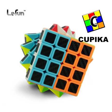 Jual Rubik 4x4 Lefun lefung Carbon Speed Yj Yongjun Original Premium ...