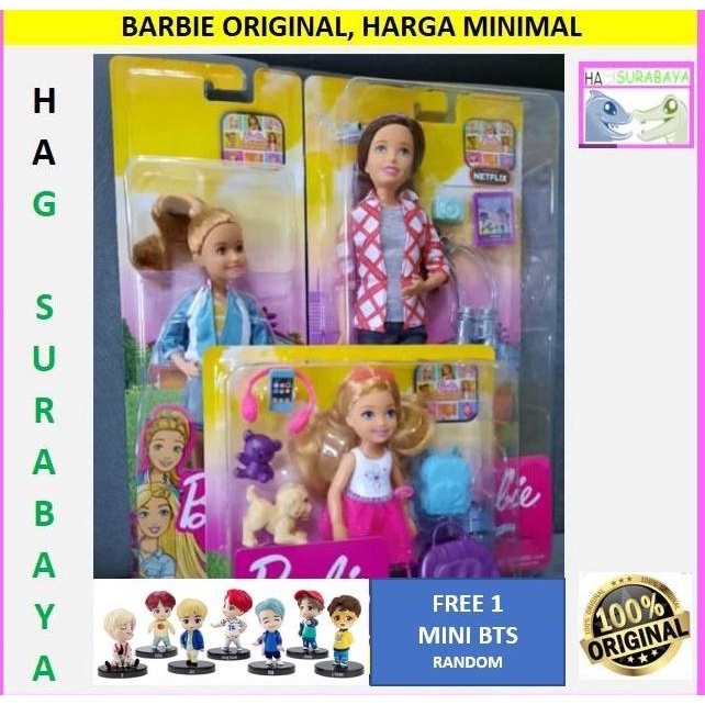 Jual Barbie Dreamhouse Adventure Skipper Chelsea And Stacie | Shopee ...