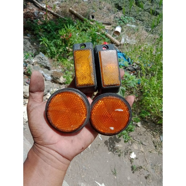 Jual mata kucing pangkong lampu gl 100 original lepasan motor | Shopee ...