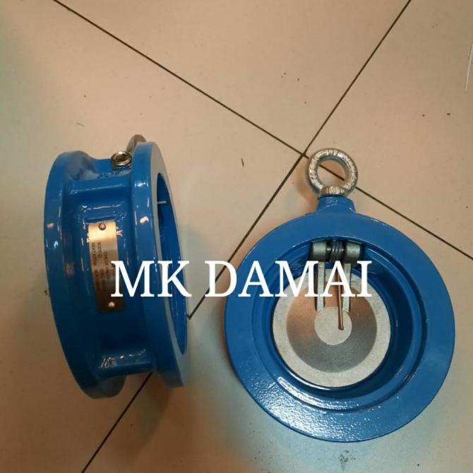 Jual Single Door Wafer Check Valve 5"Inch Cast Iron | Shopee Indonesia
