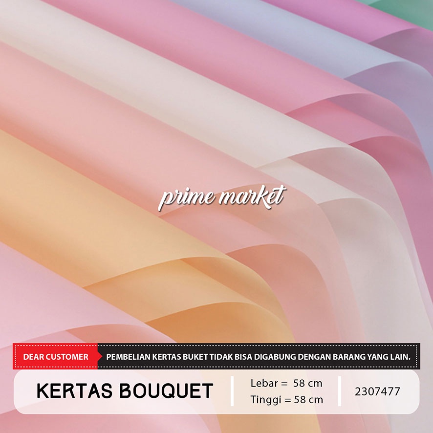 Jual Kertas Buket / Kertas Buket Bunga / Flower Wrapping / Kertas ...